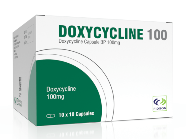 Doxycycline 100mg – Fidson Healthcare Plc.